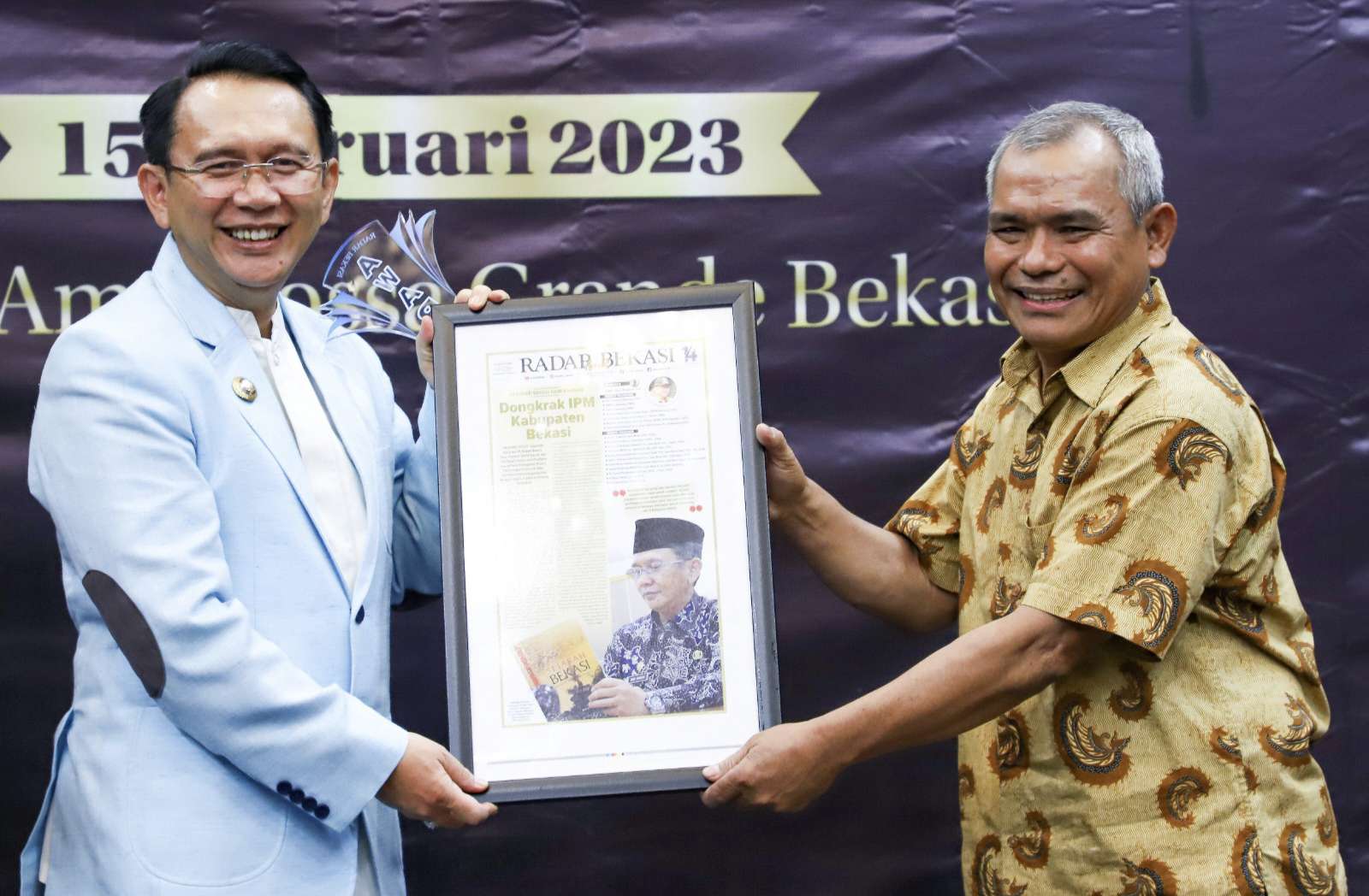 Pj Bupati Bekasi: Jadikan Penghargaan Jadi Motivasi - IndependensI Pj Bupati Bekasi: Jadikan Penghargaan Jadi Motivasi - IndependensI